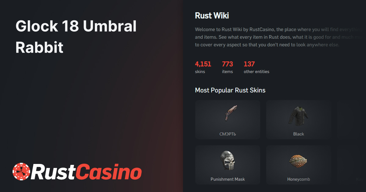 Glock-18 | Umbral Rabbit - CSGO Skin Price & Details