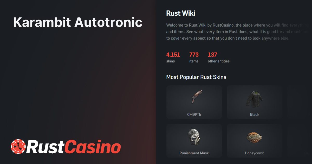 Karambit | Autotronic - CSGO Skin Price & Details