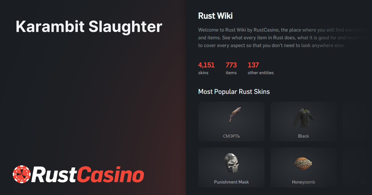 Karambit | Slaughter - CSGO Skin Price & Details
