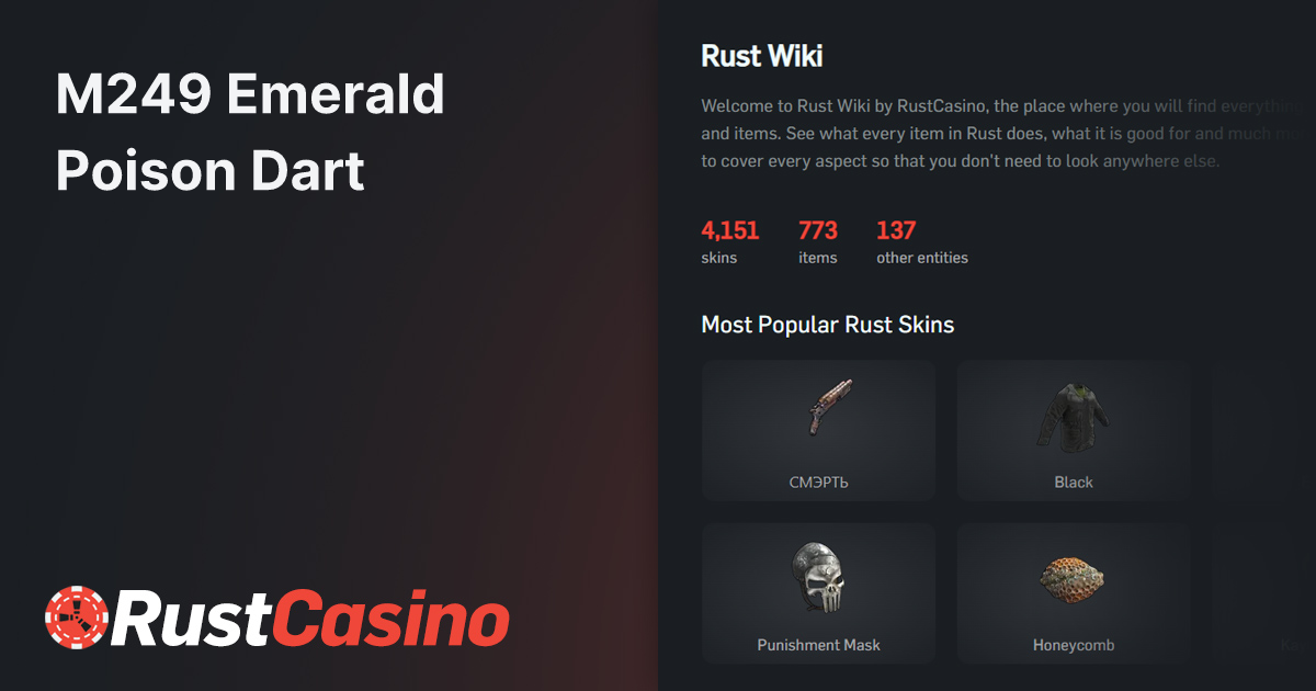 M249 | Emerald Poison Dart - CSGO Skin Price & Details