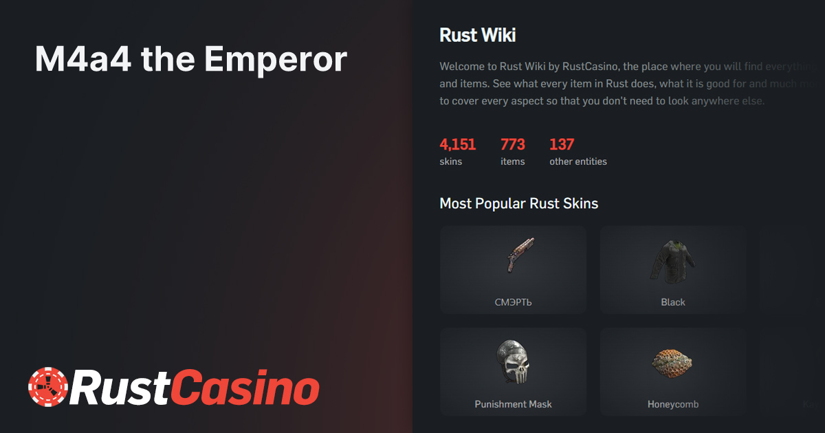 M4A4 | The Emperor - CSGO Skin Price & Details