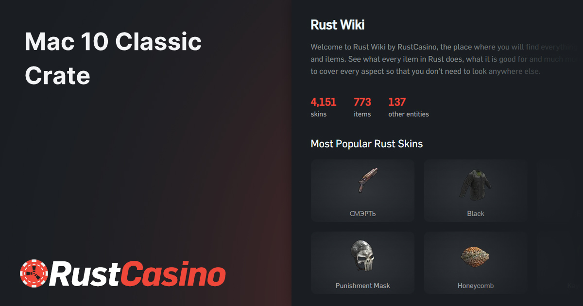 MAC-10 | Classic Crate - CSGO Skin Price & Details
