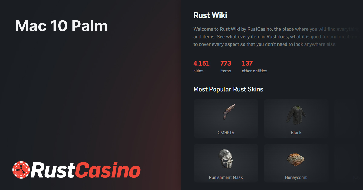 MAC-10 | Palm - CSGO Skin Price & Details