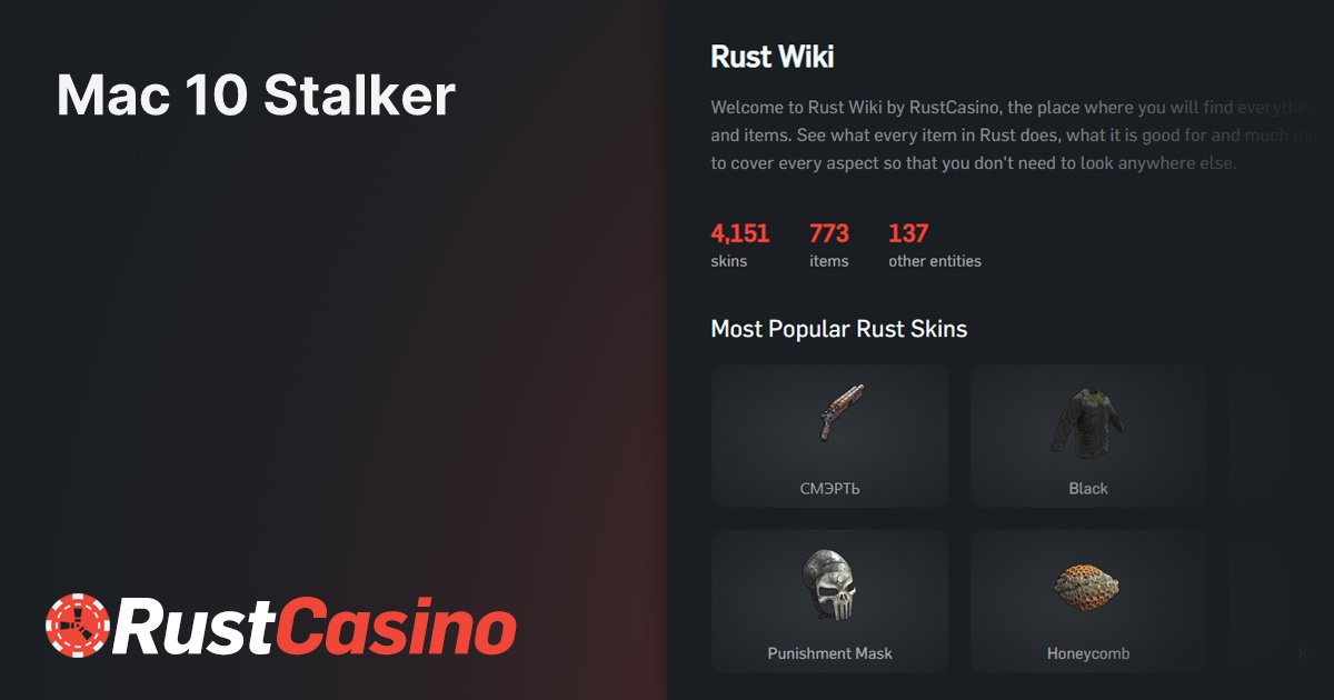 MAC-10 | Stalker - CSGO Skin Price & Details