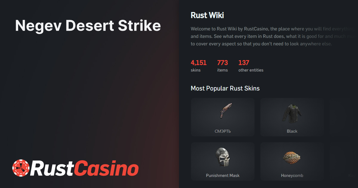 Negev | Desert-Strike - CSGO Skin Price & Details