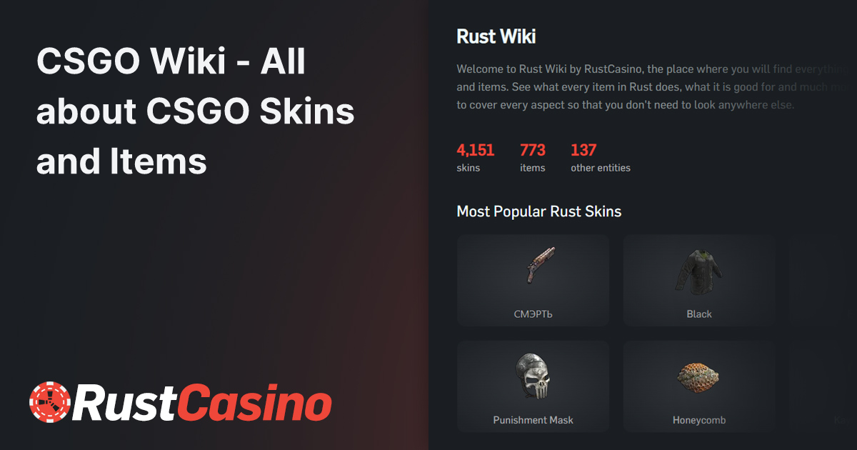 CSGO Wiki - All about CSGO Skins and Items