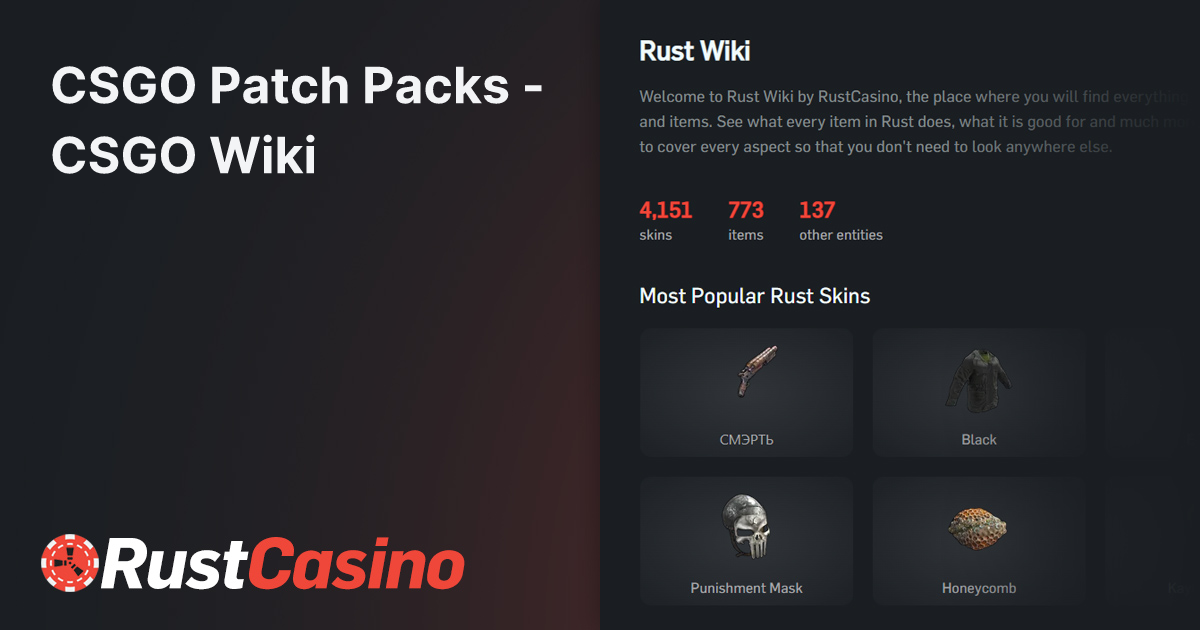 CSGO Patch Packs - CSGO Wiki