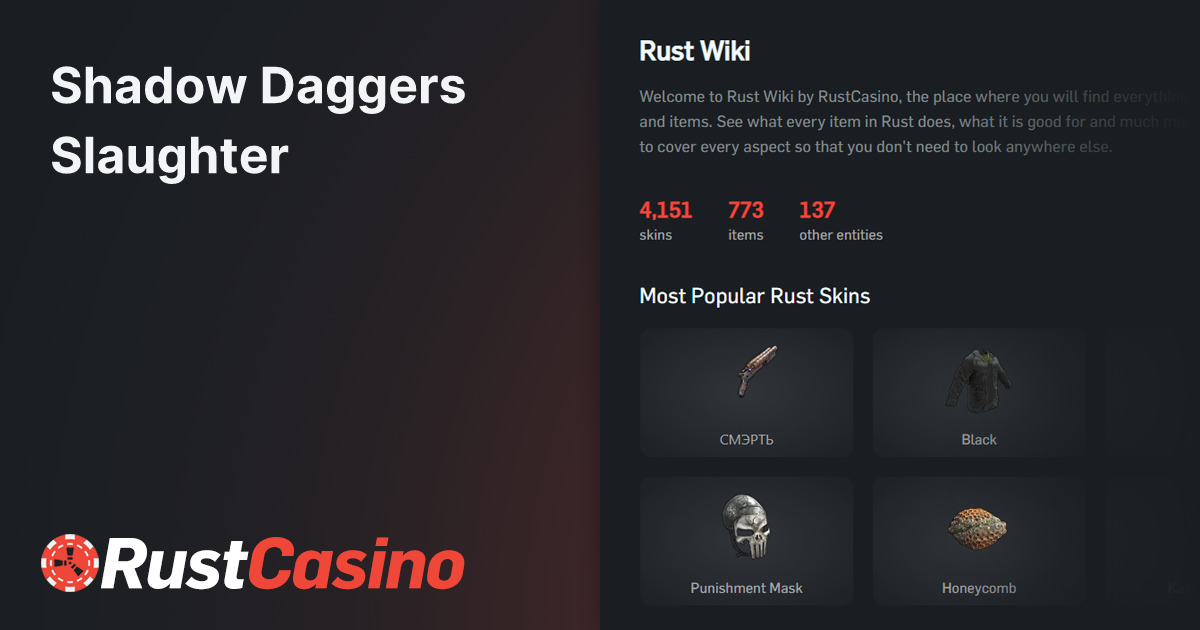Shadow Daggers | Slaughter - CSGO Skin Price & Details