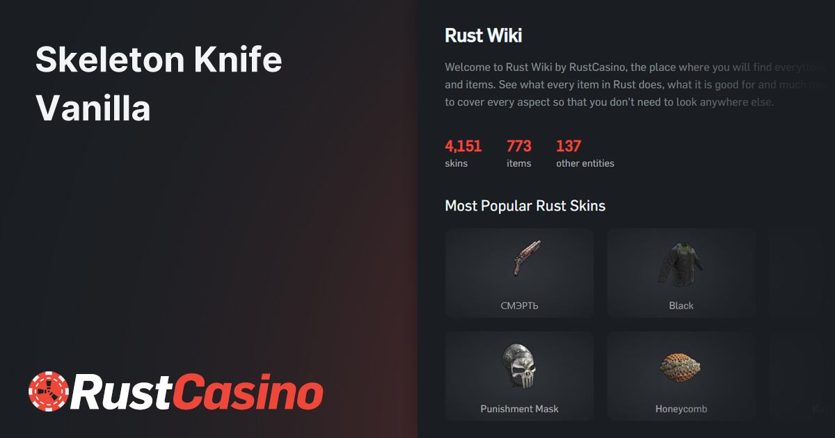 Skeleton Knife | Vanilla - CSGO Skin Price & Details