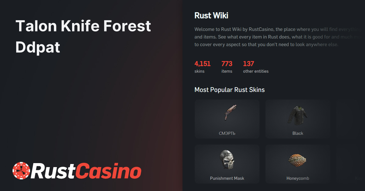 Talon Knife | Forest DDPAT - CSGO Skin Price & Details