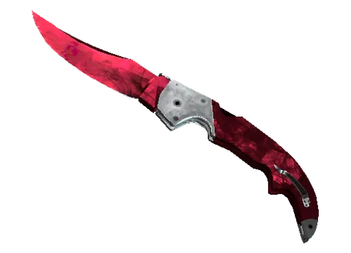 Falchion Knife | Doppler Ruby - CSGO Skin Price & Details