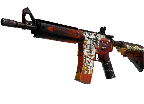 M4A4 | Hellfire - CSGO Skin Price & Details
