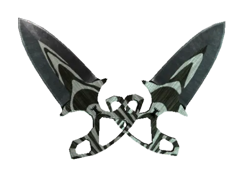 Shadow Daggers | Black Laminate - CSGO Skin Price & Details