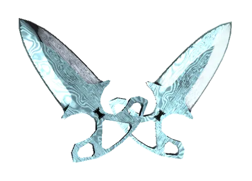 Shadow Daggers | Damascus Steel - CSGO Skin Price & Details