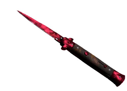 Stiletto Knife | Doppler Ruby - CSGO Skin Price & Details